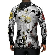 Raven Fightwear Men's Nordic Jiu Jitsu BJJ Rash Guard Short Sleeve MMA ...