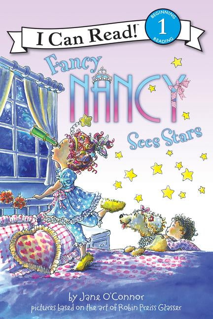 I Can Read Fancy Nancy - Level 1 (Paperback): Fancy Nancy Sees Stars (Paperback) - Walmart.com ...