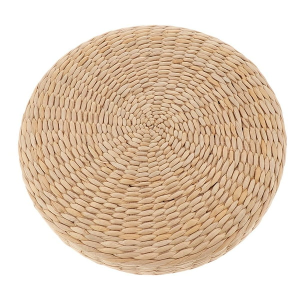 Japanese Straw Cushion for Flat Seat, Breathable Straw Made Cushion ...