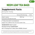 FreshDrinkUS, Premium 100 Neem Leaf Tea Bags, 100% Natural and Pure ...