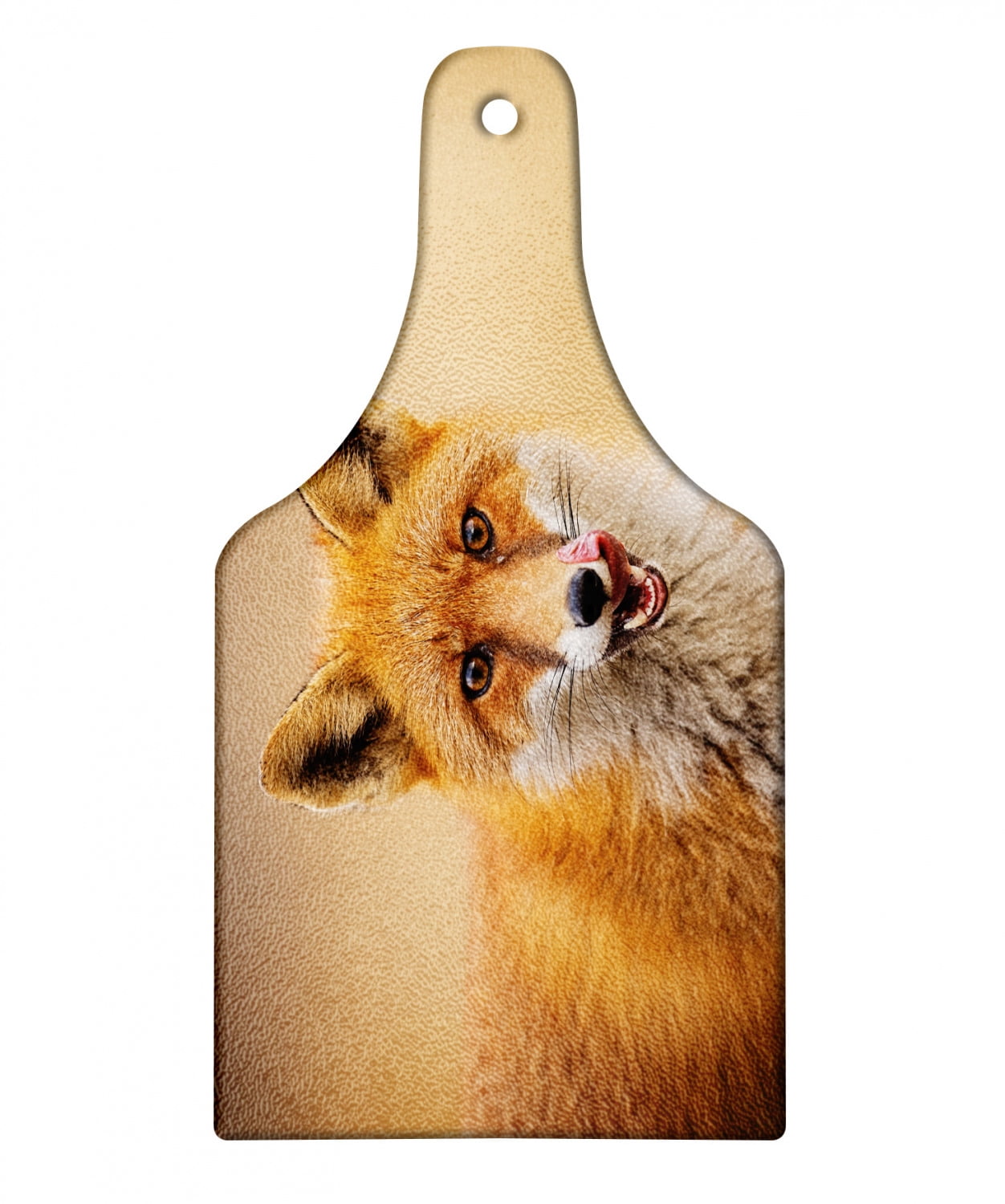 Fox Cutting Board, Photo of Young Coyote Close up Hungry Carnivore ...