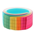 100 Pack Colored Sentence Strips, Teaching Supplies (5 Colors, 3 x 24 ...