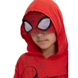 Spider-Man Boys Hooded Cosplay Tee and Shorts, Summer Apparel, Sizes 4 ...