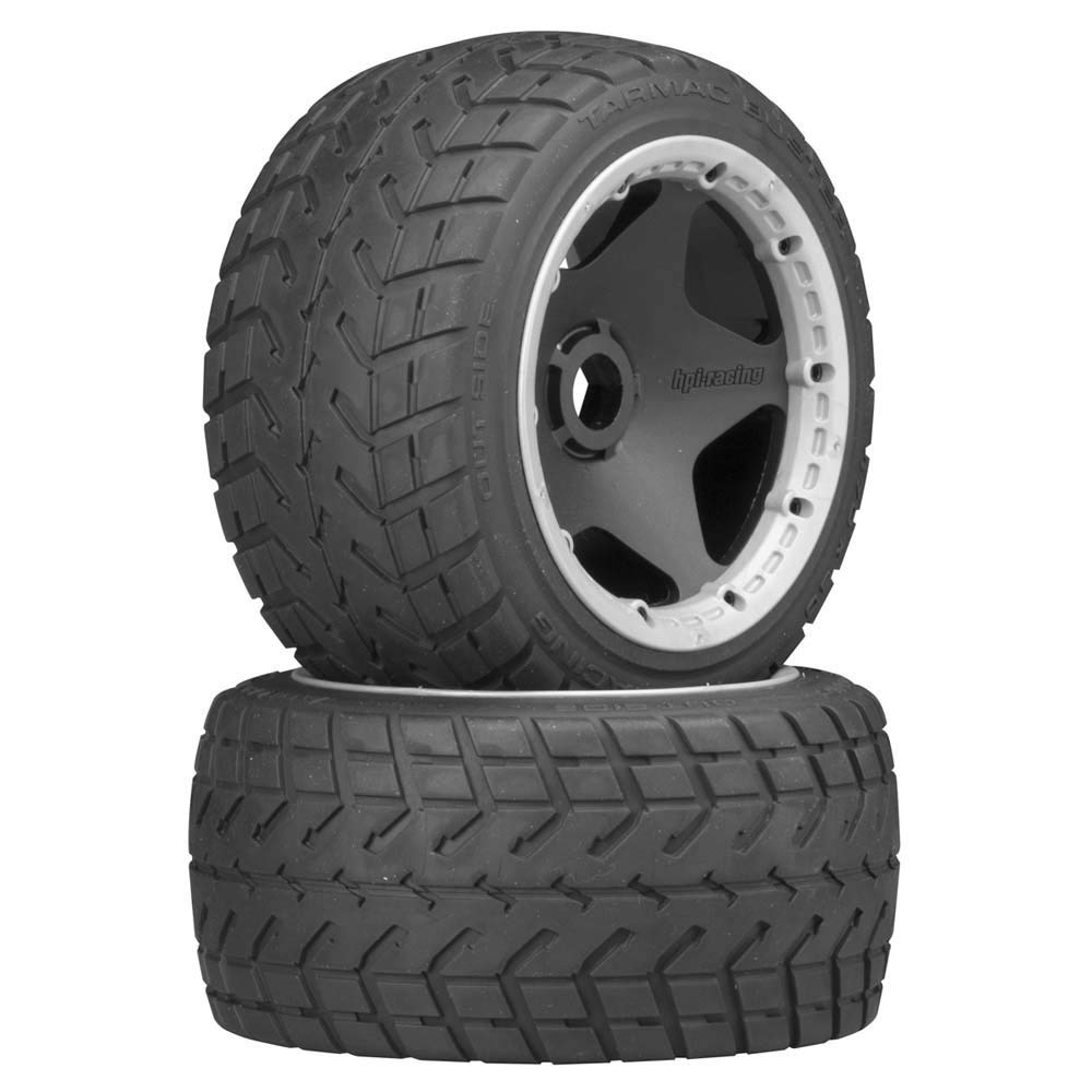 HPI 4743 Mntd Tarmac Buster Rib Tire M Cmpnd Re (2) HPI4743 - Walmart.com
