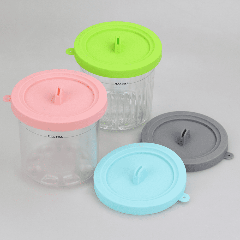 Ice Cream Containers Extra Replacement Pints And Lids For Ninja
