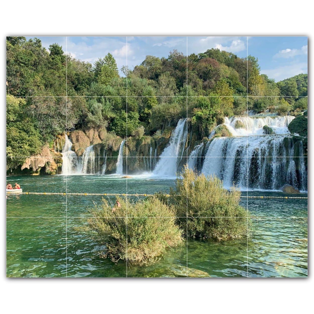Picture-Tiles.com: Waterfalls Ceramic Tile Wall Mural WAL501127-54XL ...
