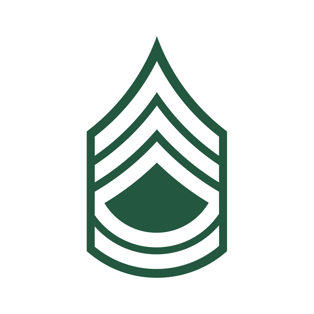 E-7 Sergeant First Class Rank Sticker Decal Die Cut - Self Adhesive ...