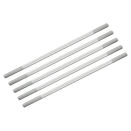 M4x120mm 304 Stainless Steel Push Rod Double End Threaded Rod for DIY ...