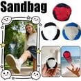 Soft Hand‑Knitted Sack Footbag, Portable Sand‑Filled Kick Ball for ...