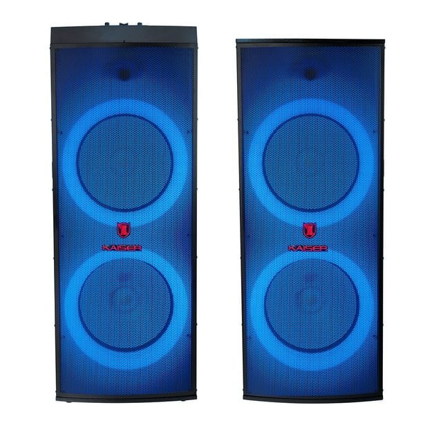 Doble bafle kaiser activo y pasivo de 2x15" de 28,600W PMPO | Bodega Aurrera en línea