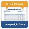 TOPS Employee Time Card, Weekly, 4 1/4 x 6 3/4, 100/Pack -TOP3016 ...