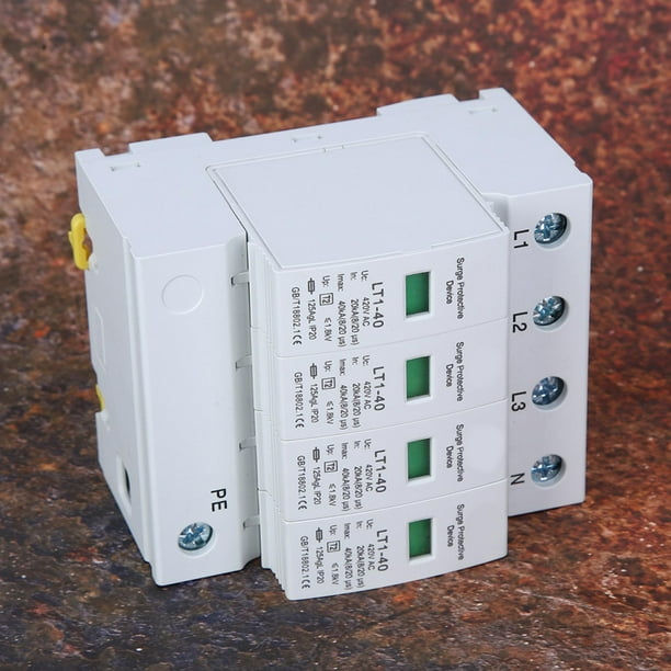 Surge Protection Device White Arc Module 4P LT140 40ka AntiThunder ...