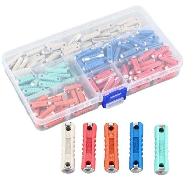 Kit de fusibles surtido de autos torpedo 200 piezas kit de surtido de fusibles de autos en forma ...