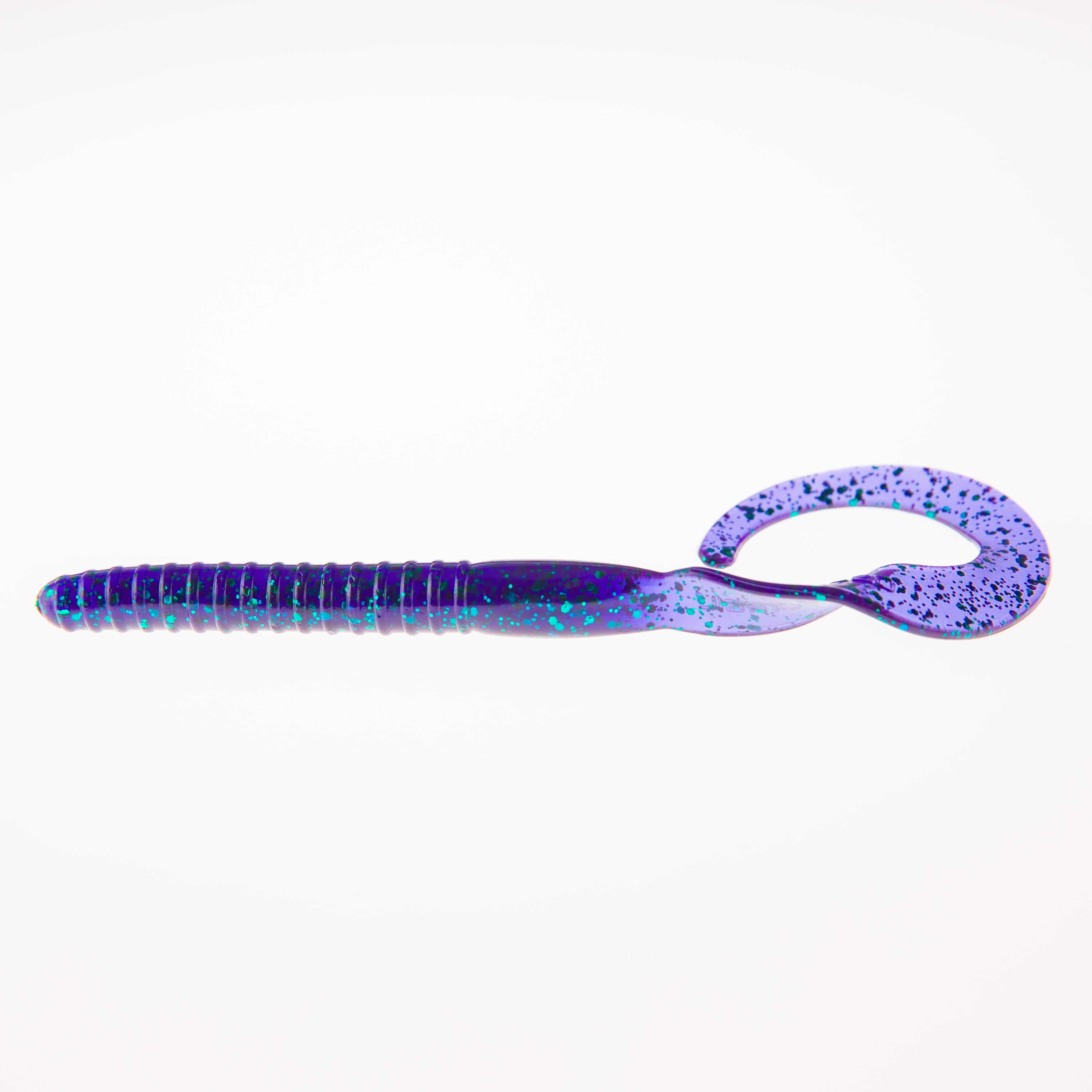 Ozark Trail Kicker Curl 7”, Junebug, 14pc Fishing Soft Baits - Walmart.com