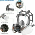 15 in 1 SET Full Face Gas Mask Facepiece Respirator For Painting ...