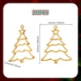 1 Set 20Pcs Zinc Alloy Open Back Bezel Pendants Pressed Flower Jewelry ...