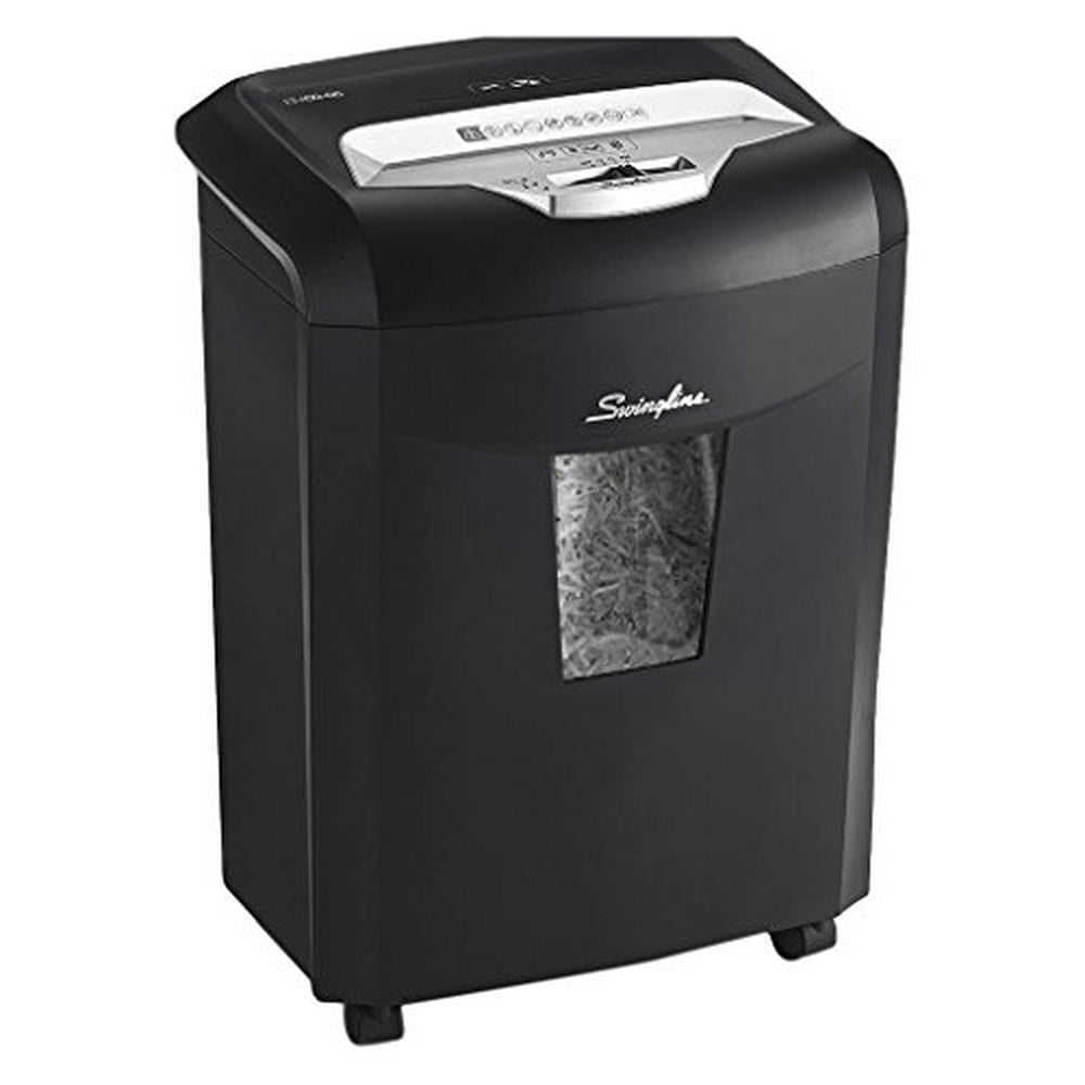 Swingline Micro Cut Paper Shredder 9 Sheet EM09 06 Black 1757399 Walmart Walmart swingline-micro-cut-paper-shredder-9-sheet-em09-06-black-1757399-walmart-walmart
