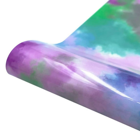 Kqegk Tie-dye Lettering Film HTV Tie-dye Heat Transfer Heat Transfer ...