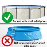 Ocean Blue A-Frame Ladder 400200OB - Main Access Step for Outdoor Pool ...