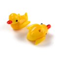 20pcs Handmade Lampwork Beads Duck Gold 17x14x12.5mm Hole: 1mm ...