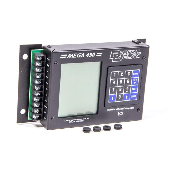 Biondo Racing Products MEGA450-BR Mega 450 Super Crossover Digital Delay Box with Red Backlight ...