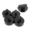 Rupoun 4-Piece Rubber Jack Lift Pad Lifting Pucks Tool Set, Black Auto ...