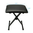 Glarry Adjustable Dual-tube X Stand and Folding Stool for 61&54 keys ...