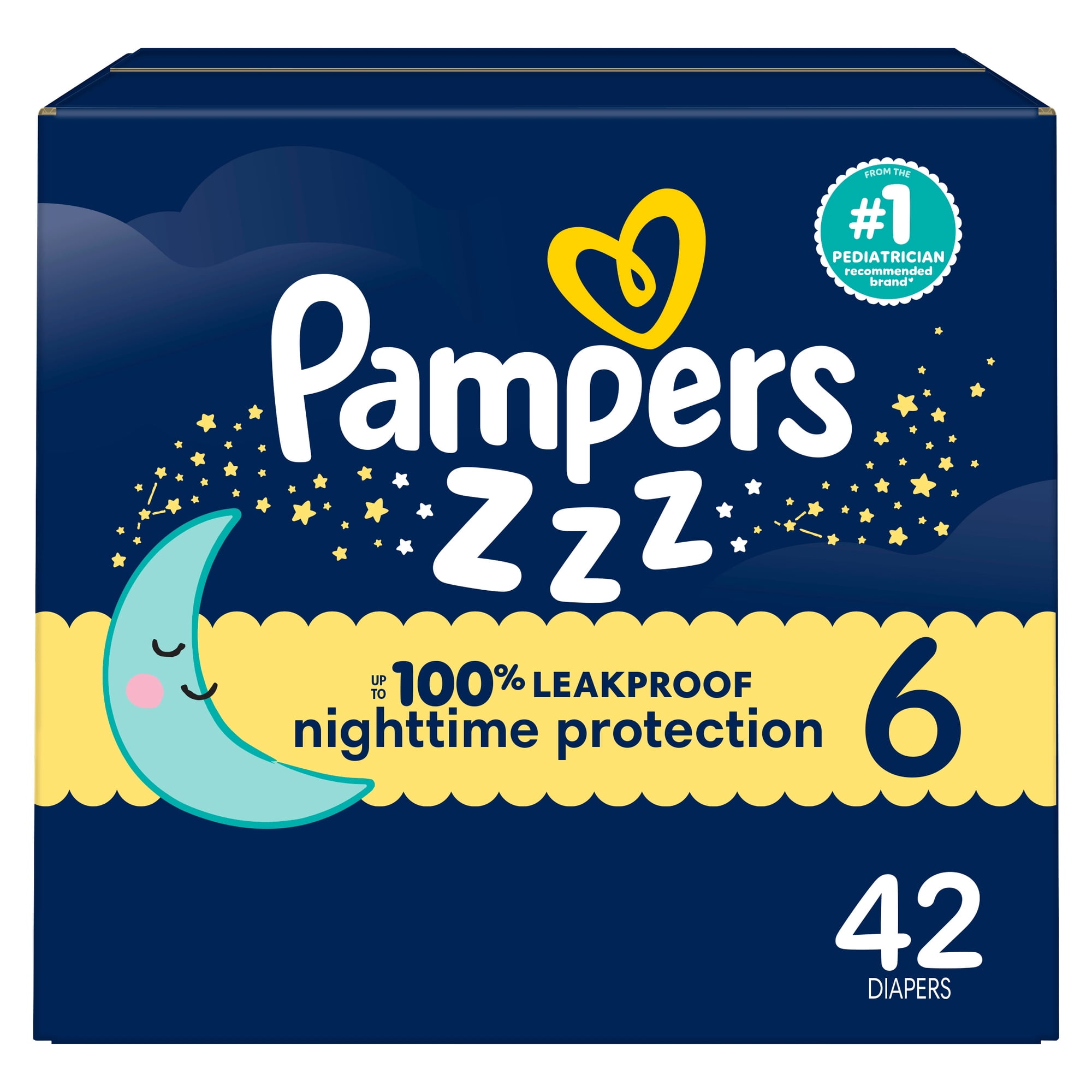 Click here for Pampers Zzz Overnight Diapers  Size 6 (35+ Lbs)  N... prices