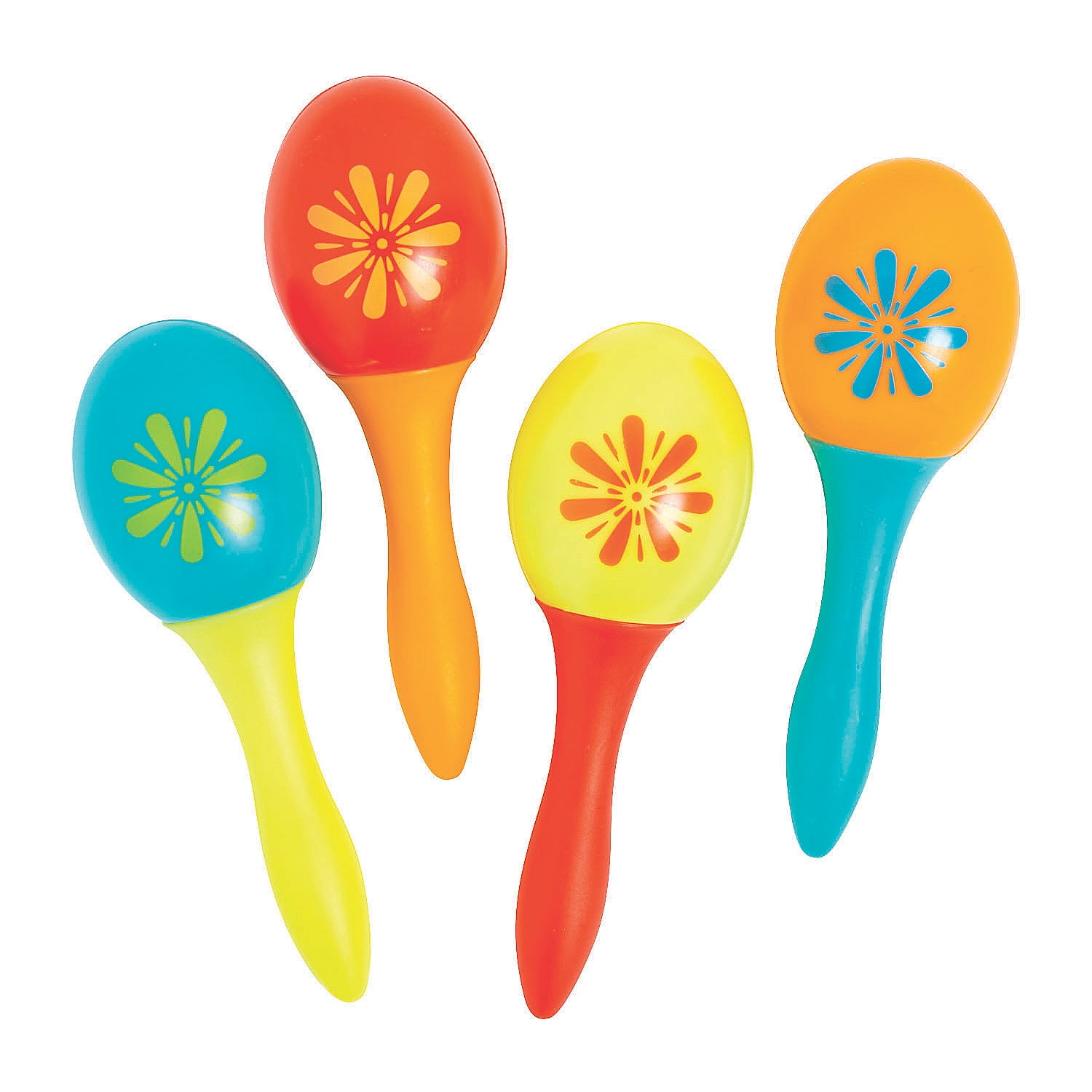 Fun Express Let's Fiesta Maracas - 12 Pc. - Walmart.com