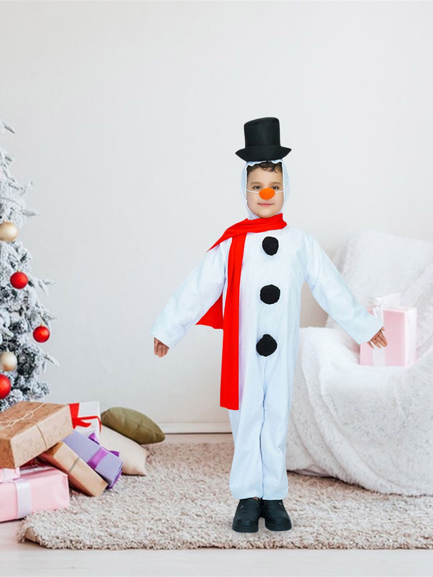 Homemade Snowman Costumes