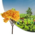 10Pcs Sakura Tree Room Decor Miniature Cherry Tree Micro Landscape ...