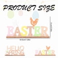 Easter Table Decor Wooden Signs rooster Tiered Tray Decor Rustic Easter ...