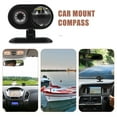 Car Dashboard Compass Car Mount Compass Thermometer Compass for Vehicle ...