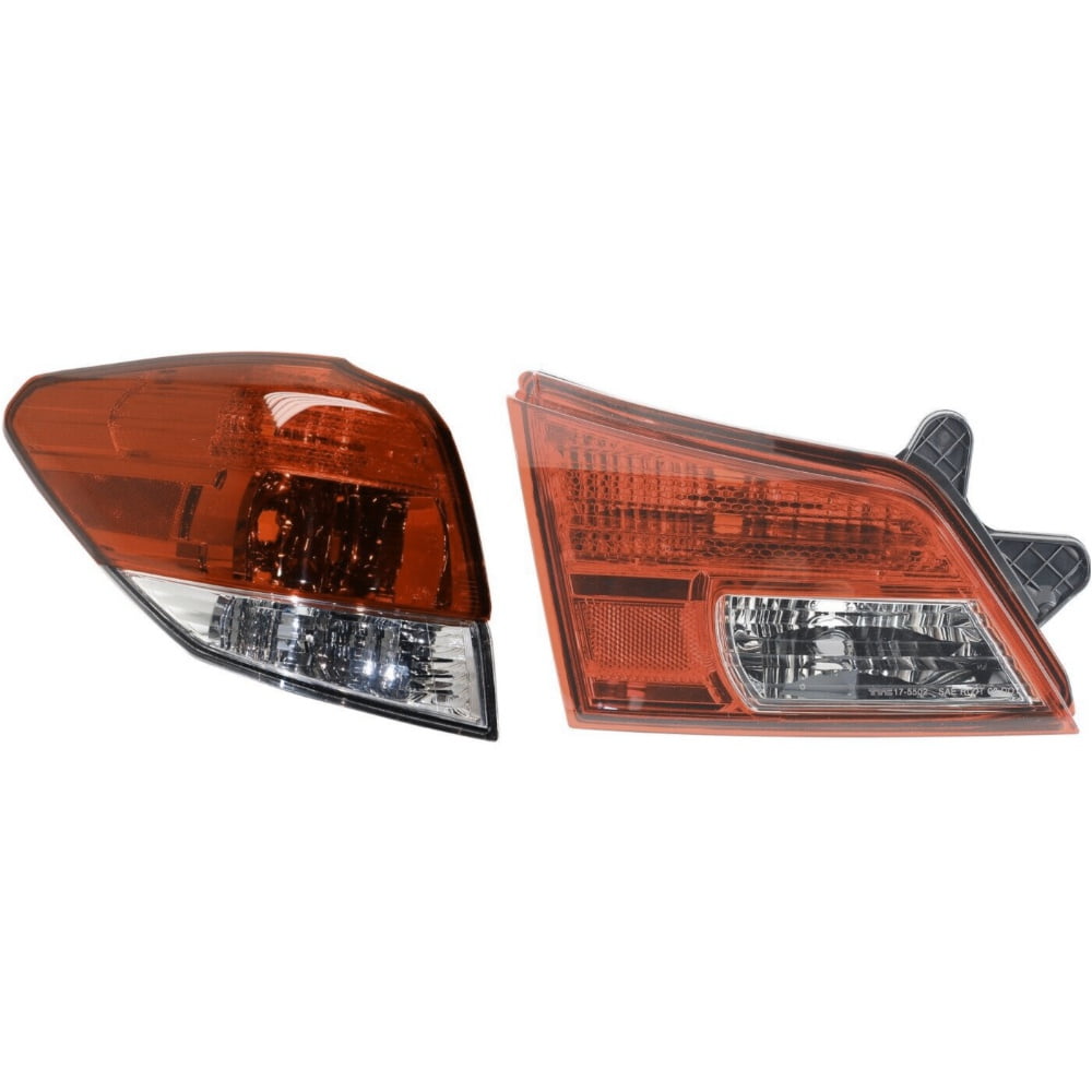 Tail Lights Taillights Taillamps Brakelights Set of 2 Driver Left Side ...