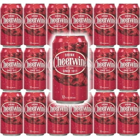 Free Shipping! Cheerwine Soft Drink 12 fl oz Cans, Unique Cherry Flavor ...