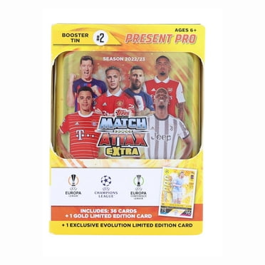 Topps 2021-22 UEFA Champions League Soccer Match Attax Extra Box ...