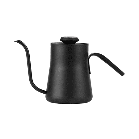 550ML Stainless Steel Coffee Drip Kettle with Thermometer Gooseneck ...