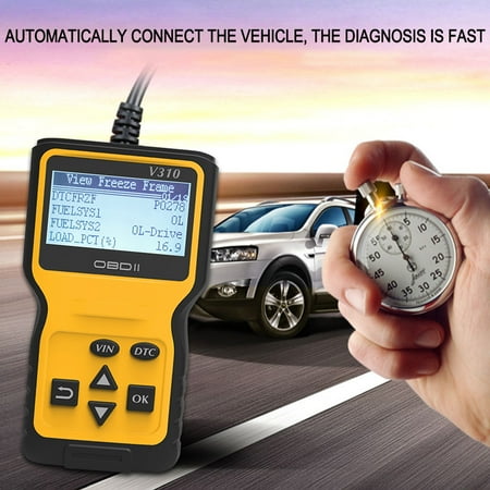 OBD OBDII Scanner Code Reader Car Diagnostic Scanner Engine Fault Code ...