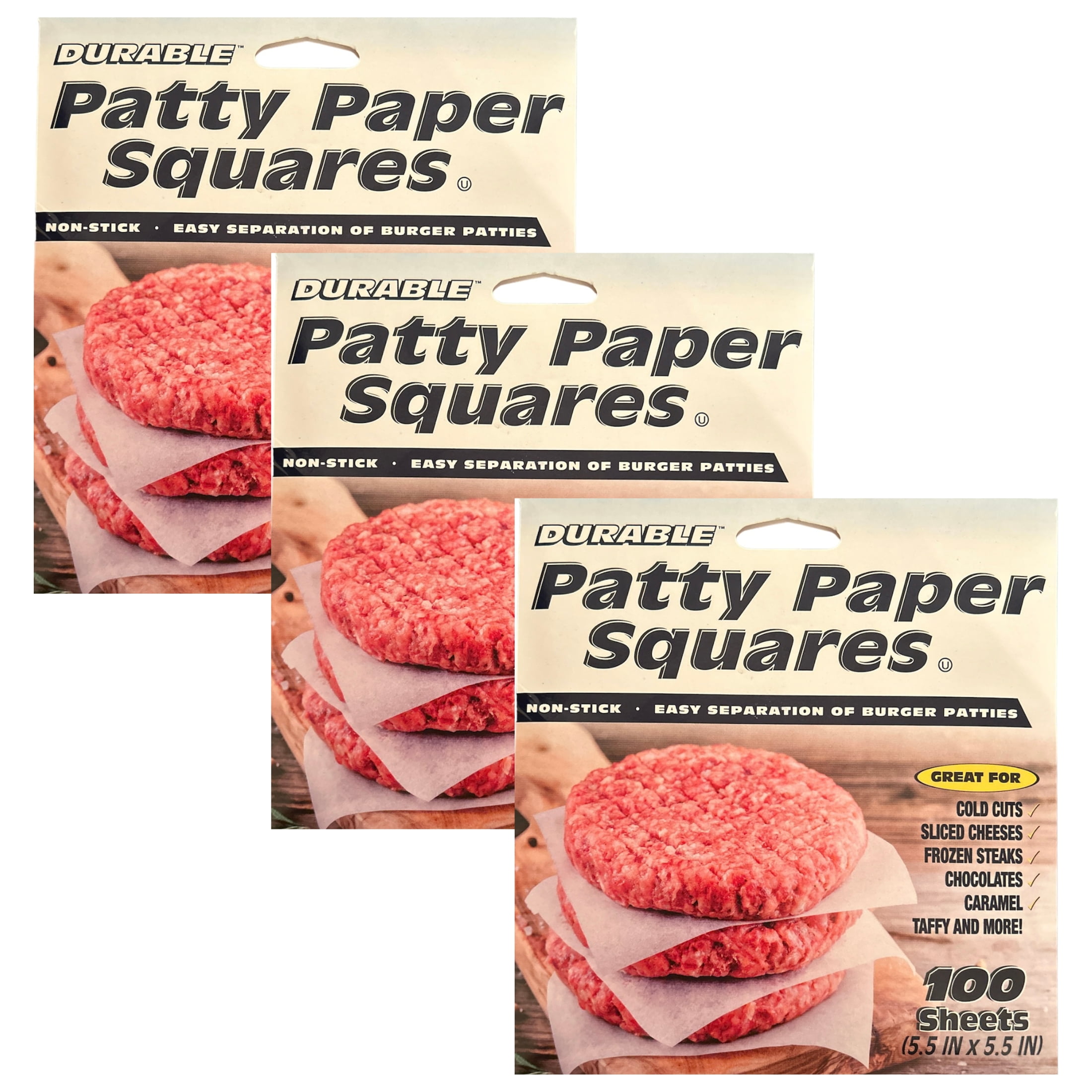 Durable Patty Paper Squares 5 5in X 5 5in Hamburger Patties Papers Non durable-patty-paper-squares-5-5in-x-5-5in-hamburger-patties-papers-non