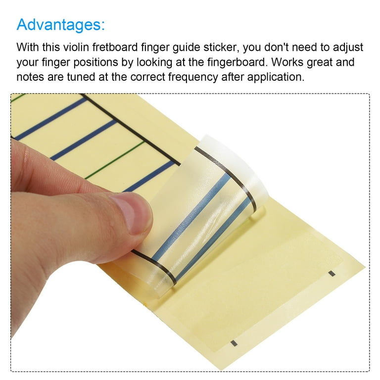 Violin Finger Sticker