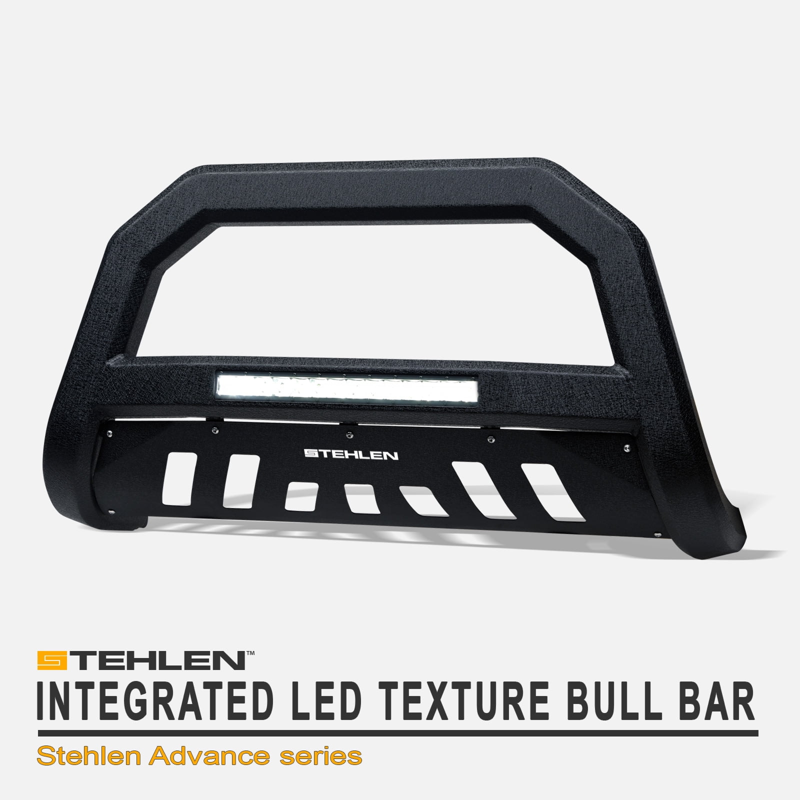 Stehlen 733469497493 Advance Series Aluminum LED Bull Bar - Textured ...