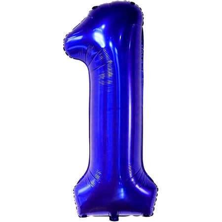 Giant, Navy Blue 8 Balloon Number - 40 Inch | Navy Blue 8 Birthday ...