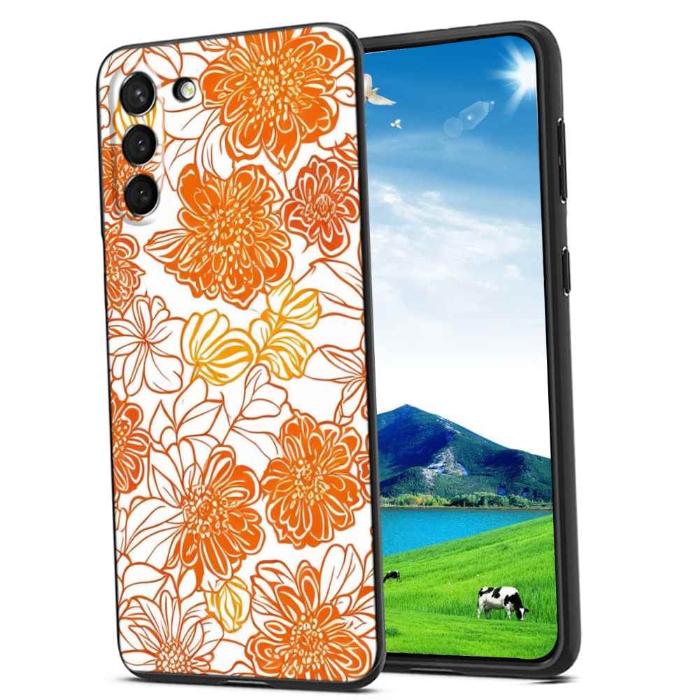 Compatible with Samsung Galaxy S23+ Plus Phone Case, Flower-23 Case ...