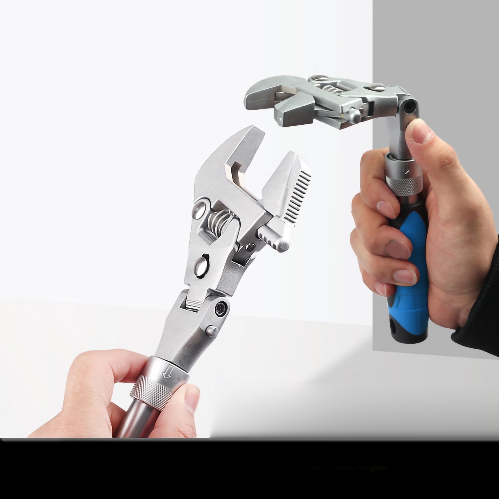 Llave ajustable, llave ajustable de 10 pulgadas Llave multifuncional de ...