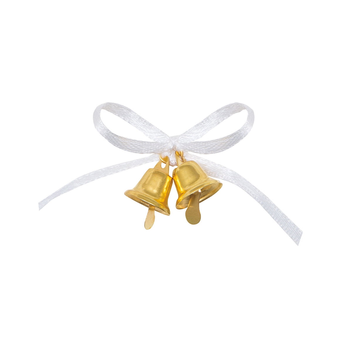 Gold Wedding Bell Favor Charms, 12ct - Walmart.com