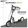 Aosom Youth Scooter Front and Rear Caliper Dual Brakes 12-Inch ...