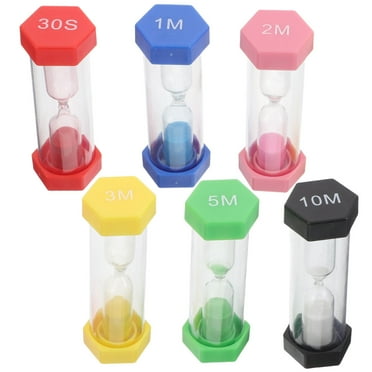 Yostony Sand Timers, Hourglass Timer Pack of 4, 5/10/20/30 Minutes ...