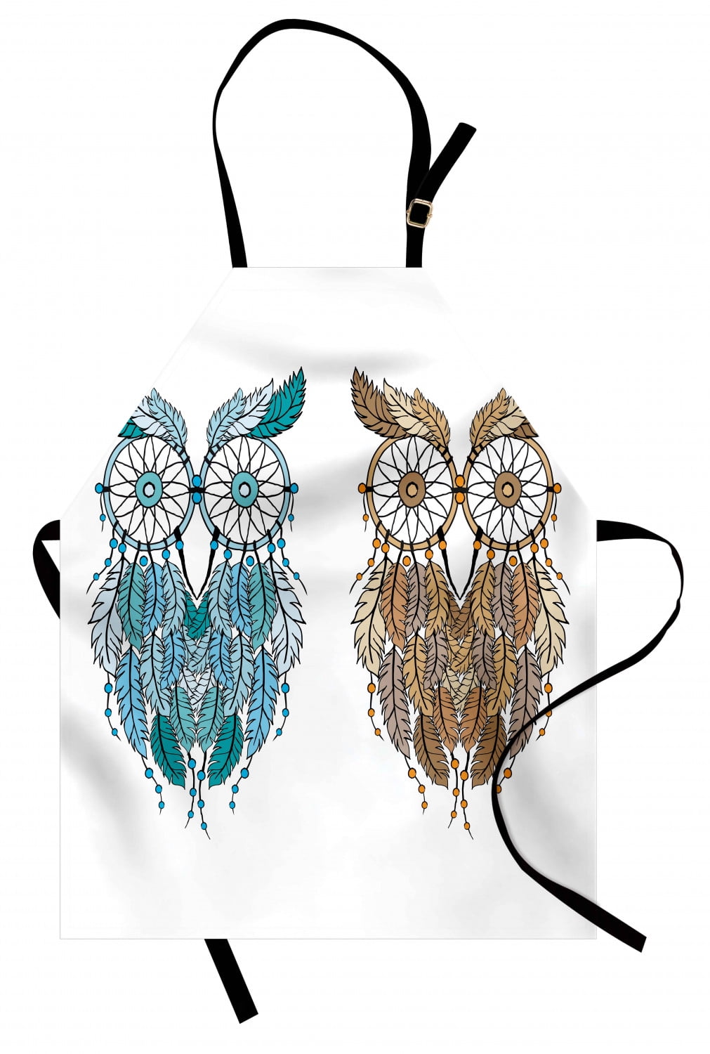 Owl Apron Dreamcatcher Style Owl Tribal Ethnic Features Magic ...