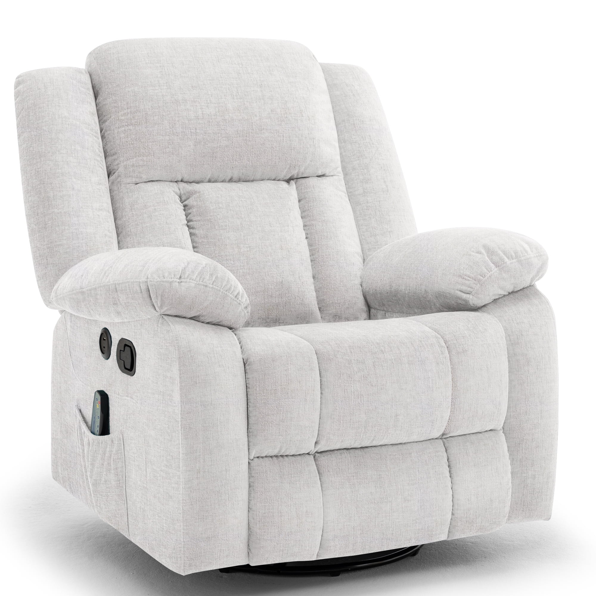 Click here for Korser Massage Swivel Rocker Recliner Chair With U... prices