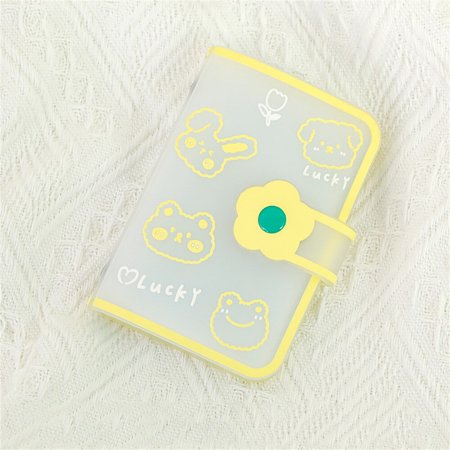 Kawaii Fruit Animal Photo Album 20 poches 3 pouces Pvc Photocard Holder ...